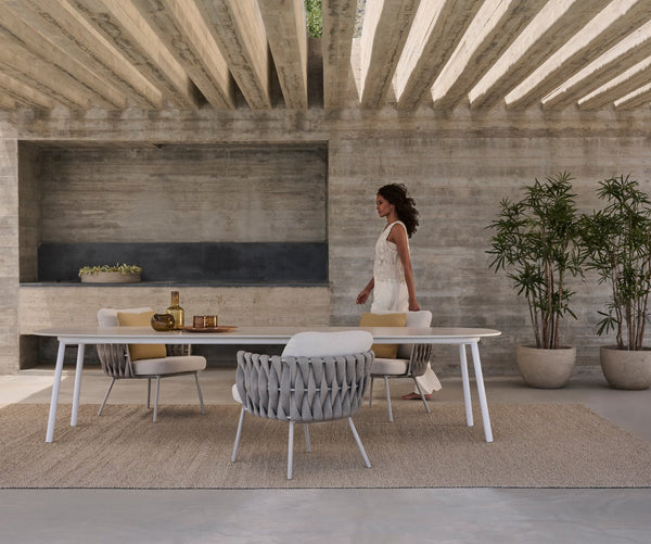 Tosca Low Dining Table | Tribù | Casa Design Group