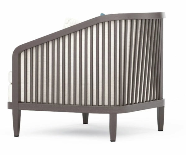 Largo Armchair Upholstered Back I Coco Wolf I Casa Design Group