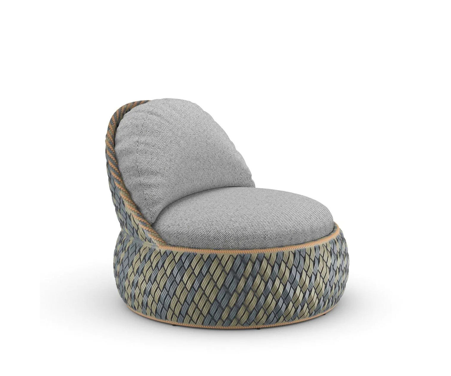 DALA Lounge Chair by Dedon | Handwoven Modern Outdoor Seating for ...