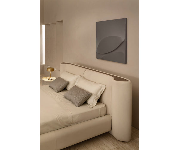 Rugiano Anais Bed | Luxury Italian Upholstered Bed with Bronze Accents ...