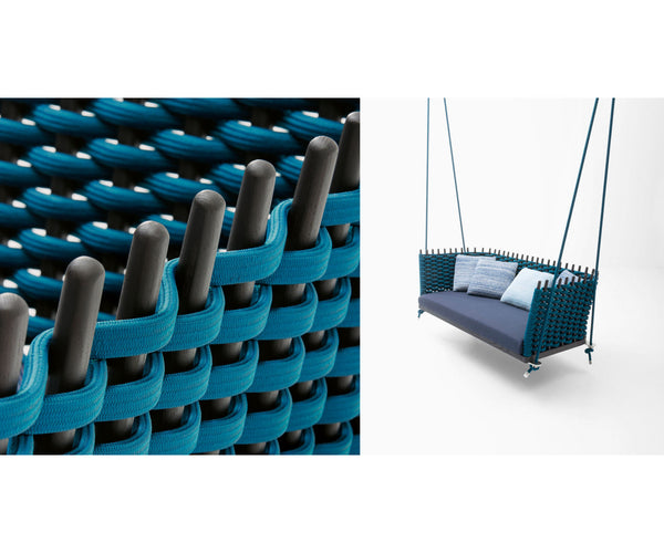 Wabi Outdoor Suspended Seat by Paola Lenti | Modern Outdoor Seating ...
