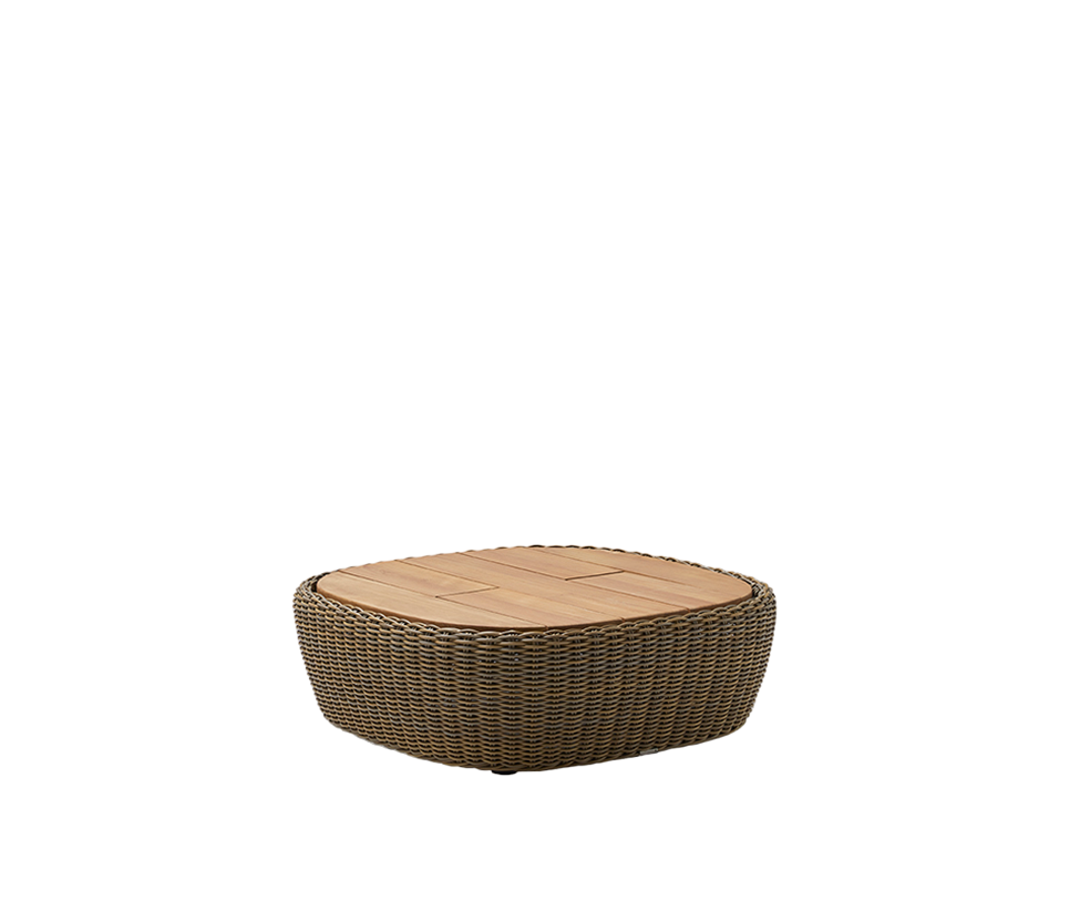 Heritage Woven Square Coffee Table I Point 1920 I Casa Design Group