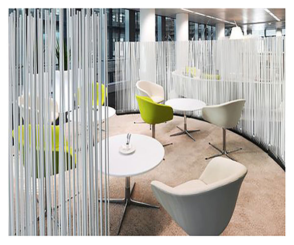 Sticks Wide Curve Space Divider | Extremis | Casa Design Group
